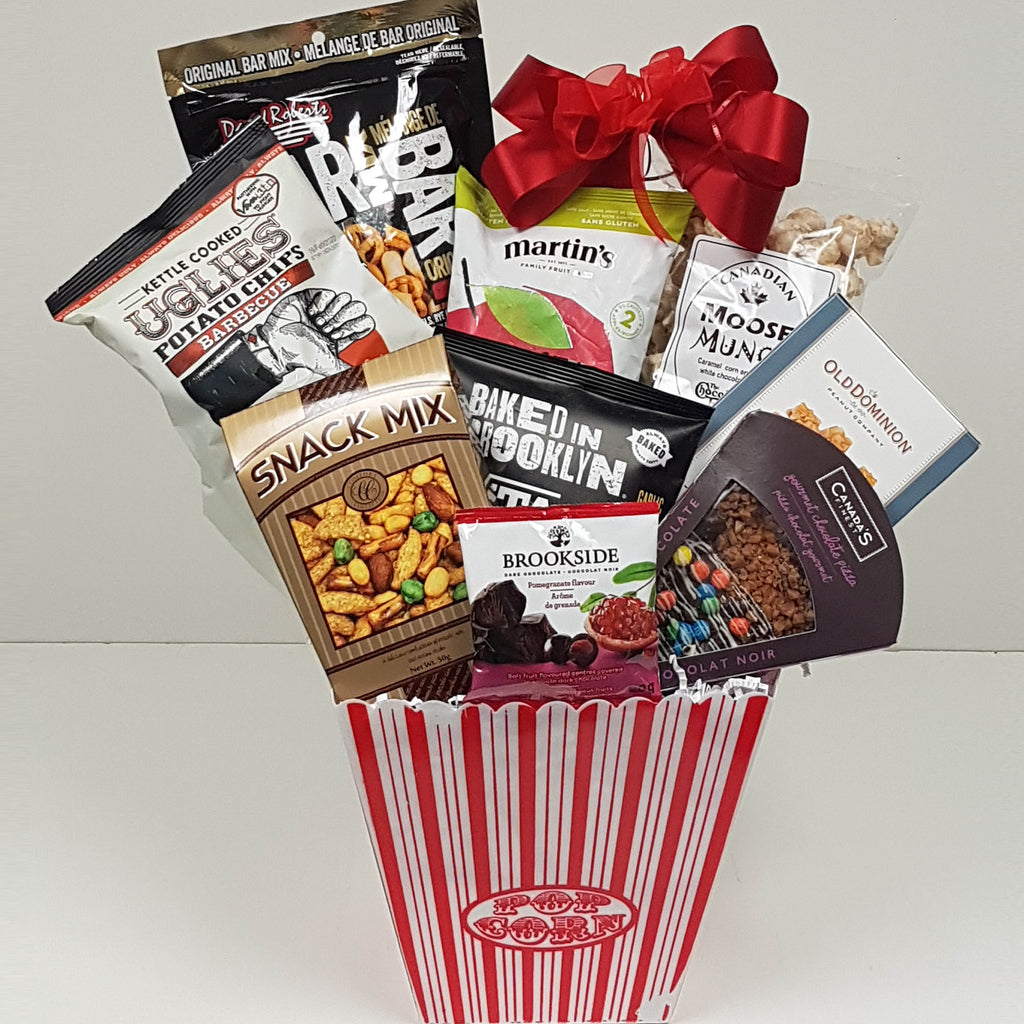 Movie Night Munchies – Baskets and Blooms For You Ottawa